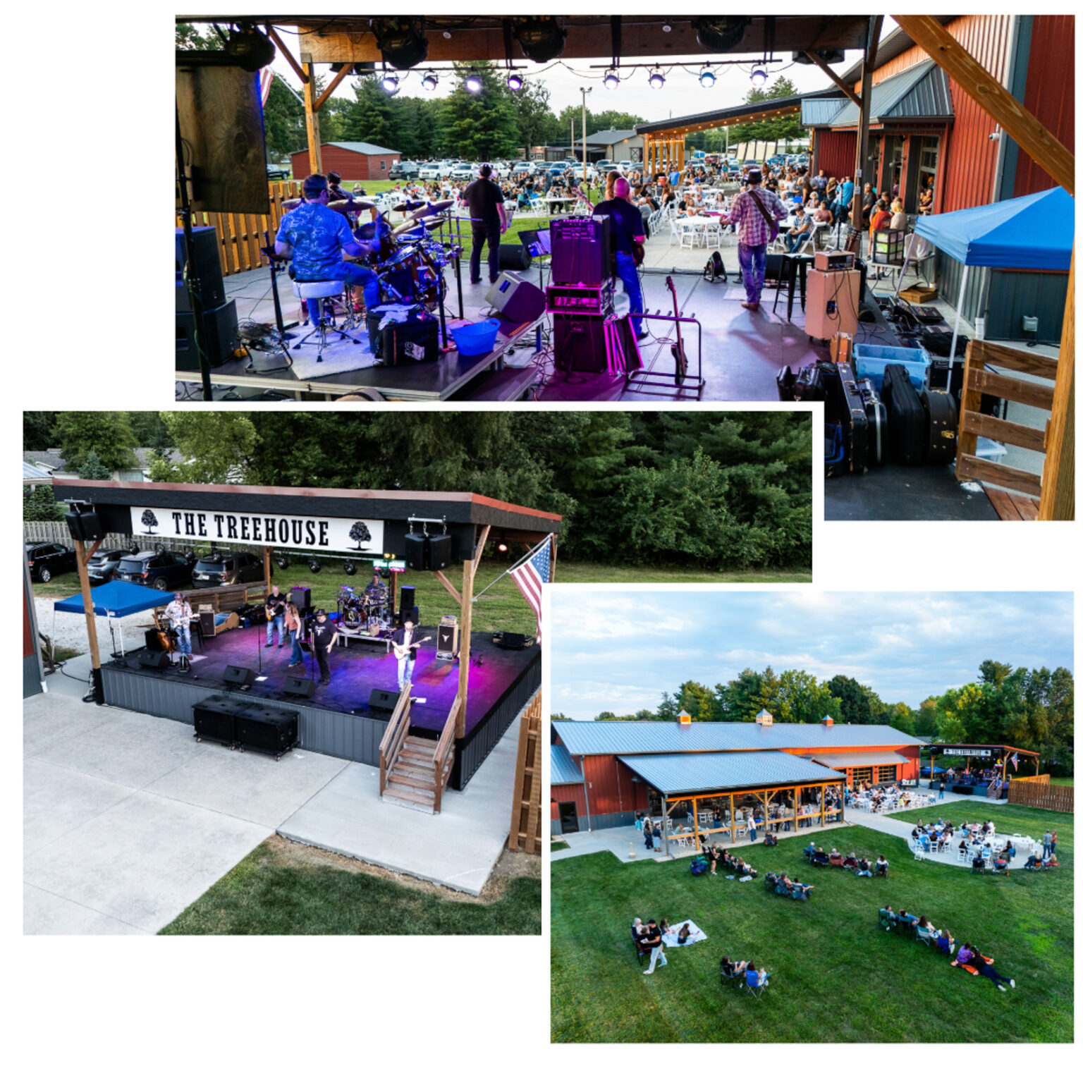 The Treehouse Outdoor Stage | Twisted Tree Jacksonville Illinois